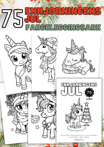 Jul fargeleggingsark til utskrift | Fargelegg julen inn! – tagged "jul" – LilleStjerne